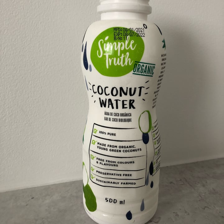 Simple Truth Simple Truth Organic Coconut Water Review | abillion