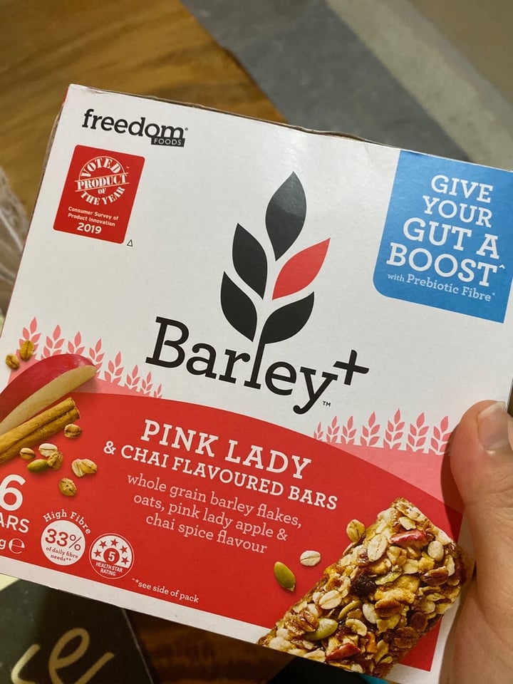 Freedom Foods Pink Lady & Chai Flavoured Bars Review | abillion
