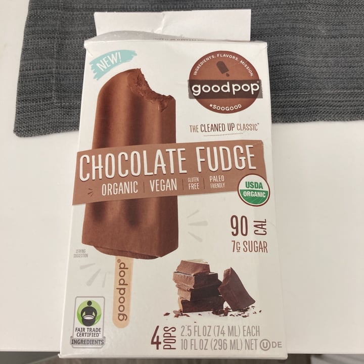 Goodpop Chocolate Fudge Review | abillion