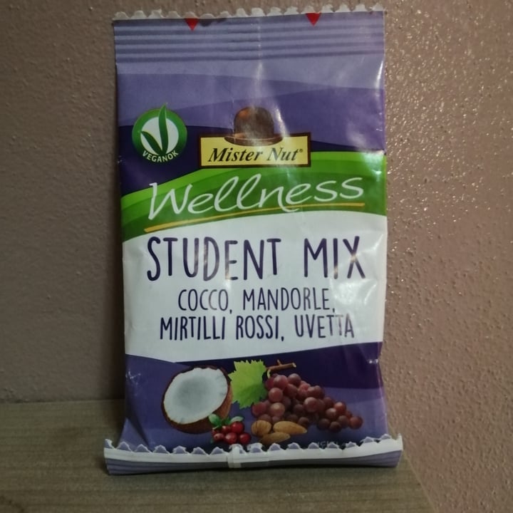 Mister Nut Student Mix Cocco, Mandorle, Mirtilli Rossi, Uvetta. Review ...