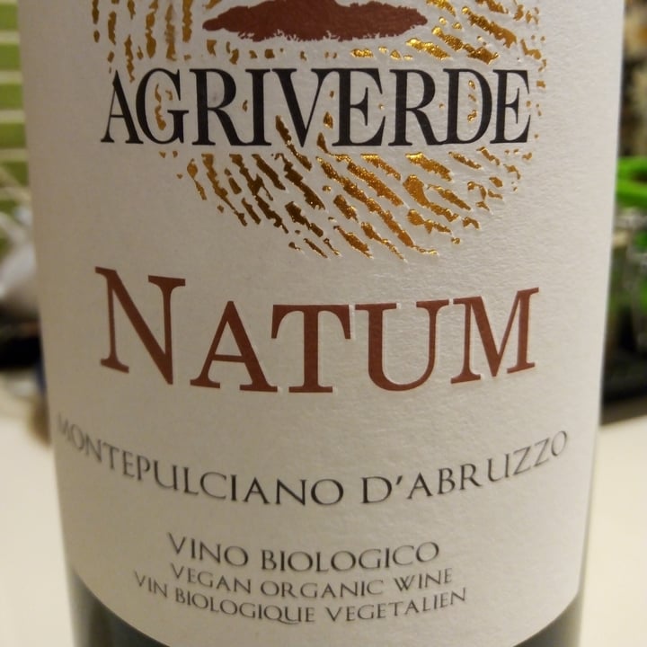 Agriverde Montepulciano d'Abruzzo Natum Review | abillion