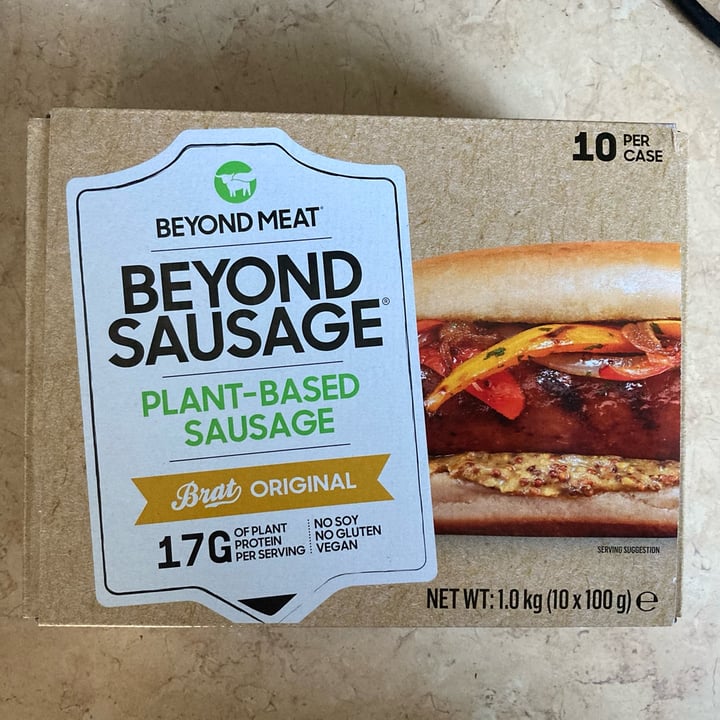 Beyond Meat Beyond Sausage Brat Original Review | abillion