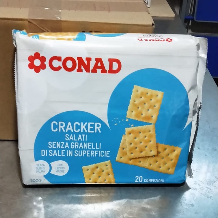 Conad Cracker salati senza granelli in superficie Review | abillion