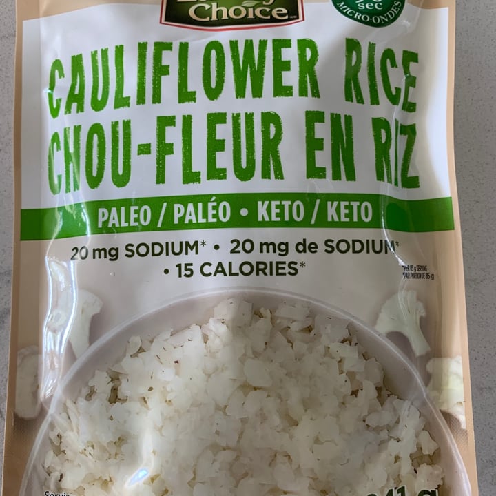 Earthly Choice Cauliflower Rice Review | abillion
