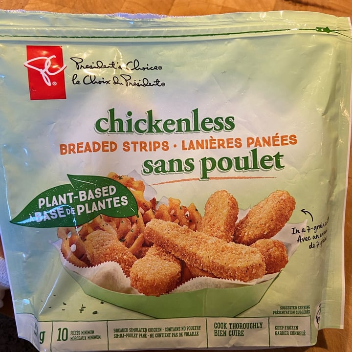 President's Choice Chickenless Breaded Strips Review | abillion