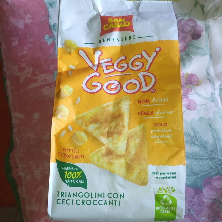 SAN CARLO Benessere Veggy Good Triangolini con ceci croccanti Review ...