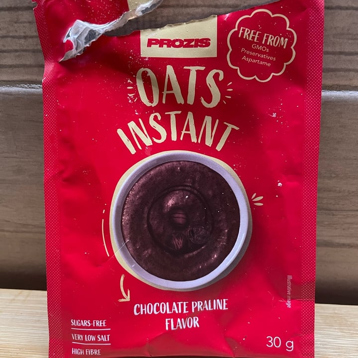 Prozis Oats instant Chocolate Praline Review | abillion