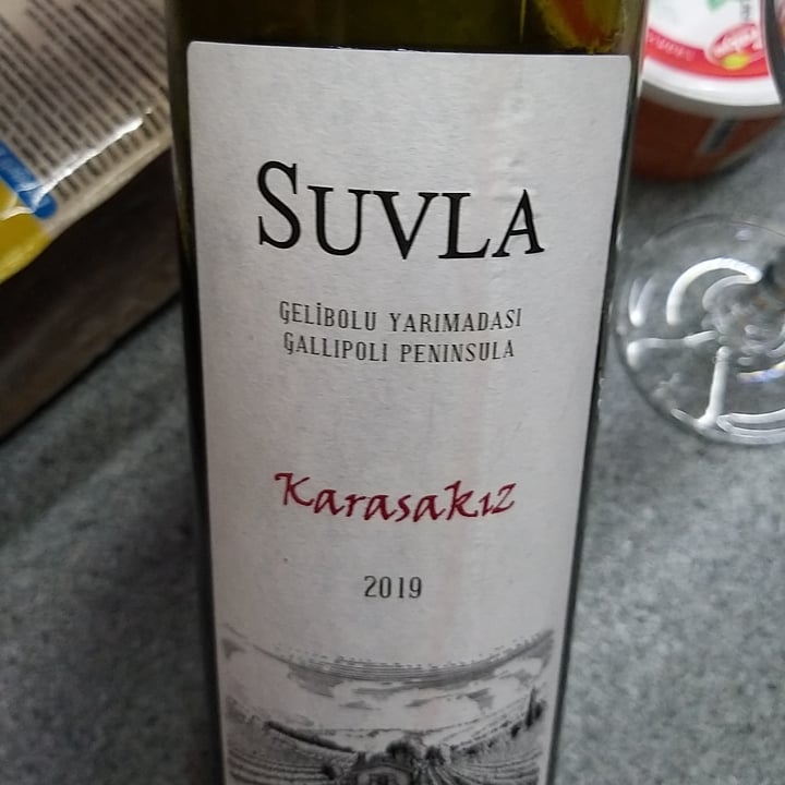 Suvla Suvla Karasakız 2019 wine Review | abillion