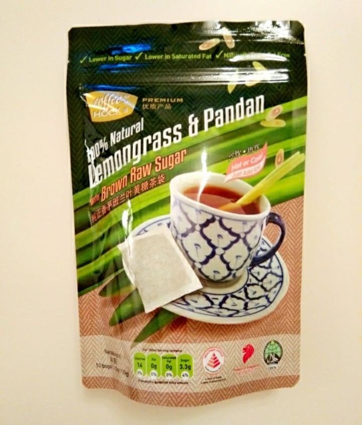 Coffee Hock 100% Natural Lemongrass And Pandan Tea Review | abillion