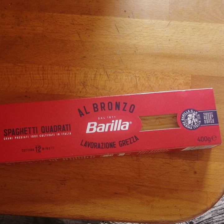Barilla Spaghetti quadrati lavorazione grezza al bronzo Review | abillion