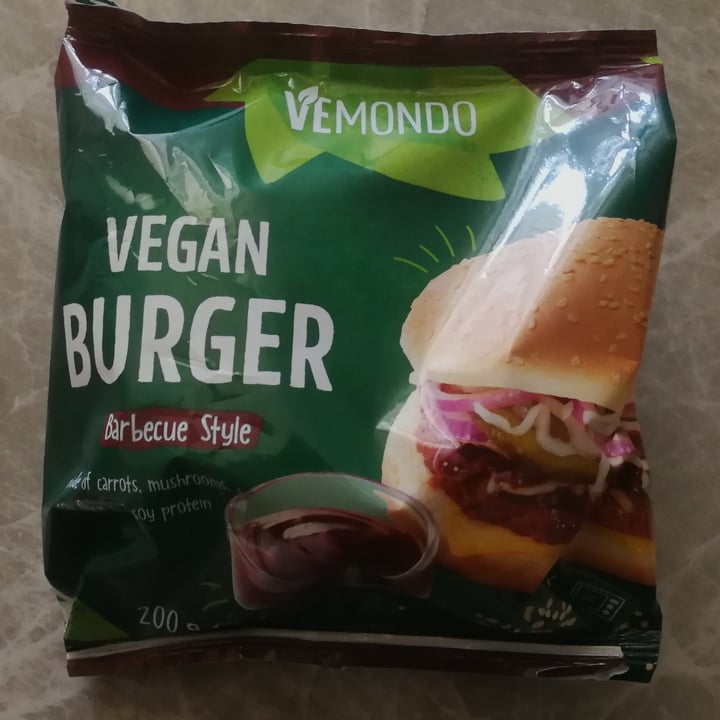 Vemondo Vegan burger Barbecue Style Review | abillion