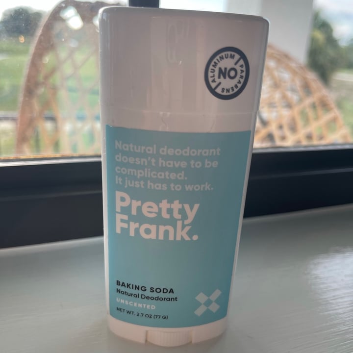Pretty Frank Natural deodorant unsented Review | abillion