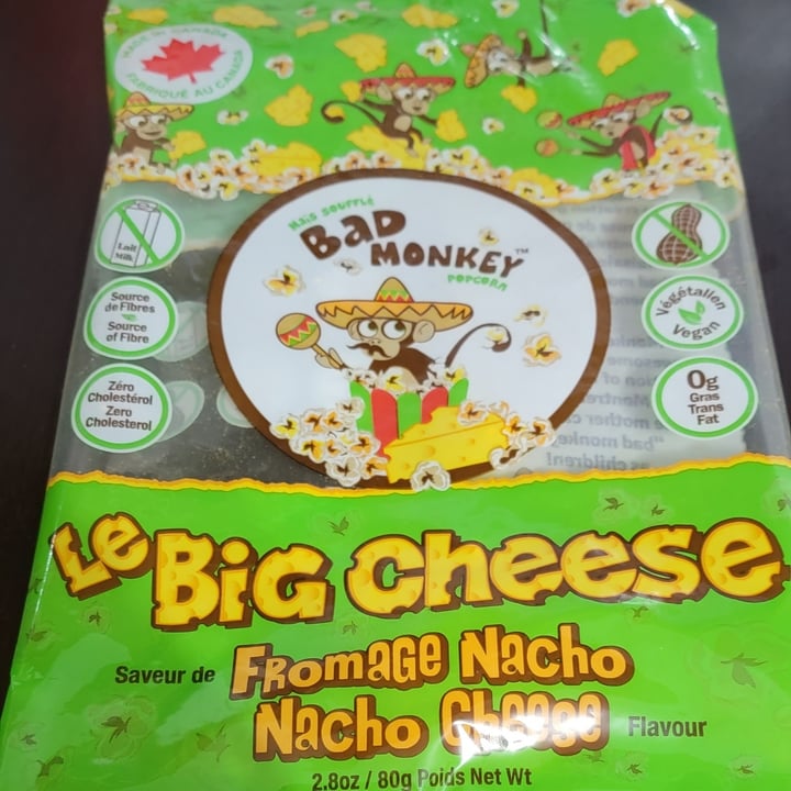 Bad Monkey Popcorn LE BIG CHEESE Review | abillion
