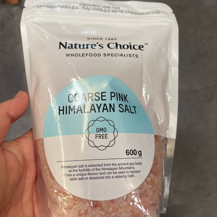 Nature's Choice Course pink Himalayan salt Review | abillion