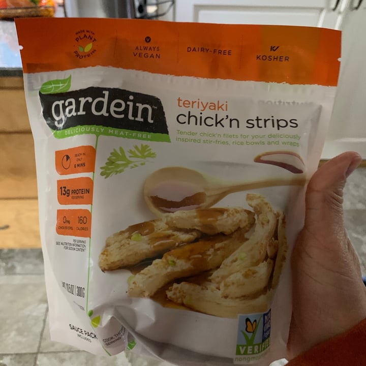 Gardein Teriyaki Chick`n Strips Review | abillion