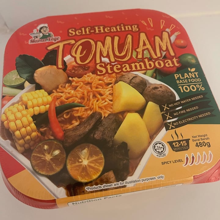 Mama Vege Self-heating Tom Yum Noodles Review | abillion