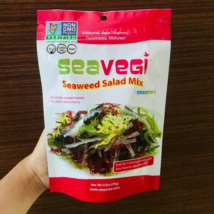 SeaSnax SeaVegi Seaweed Salad Mix Review | abillion