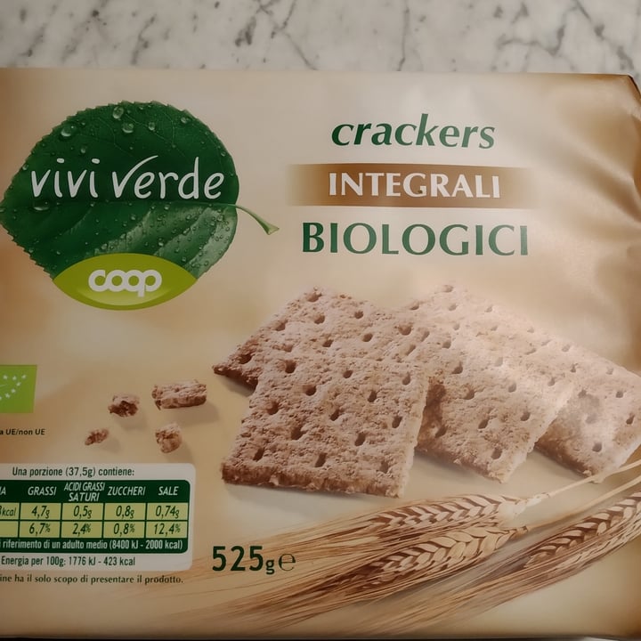 Vivi Verde Coop Crakers Integrali Biologici Review | abillion