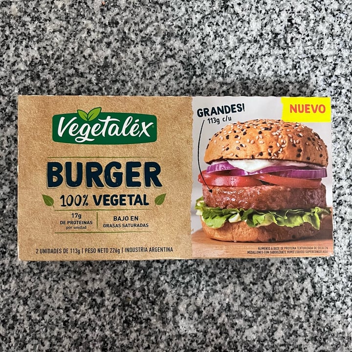 Vegetalex Burger 100% Vegetal Review | abillion
