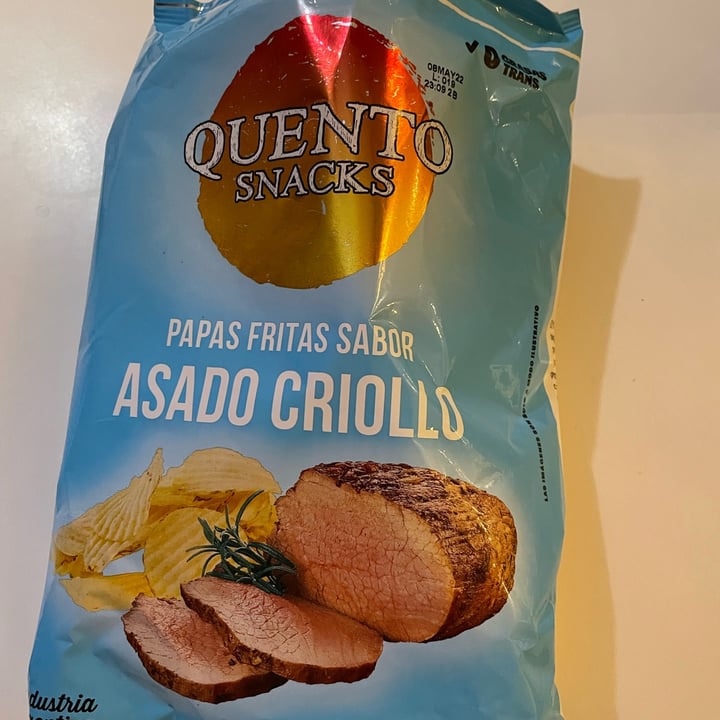 Quento Snacks Papas fritas sabor asado criollo Review | abillion