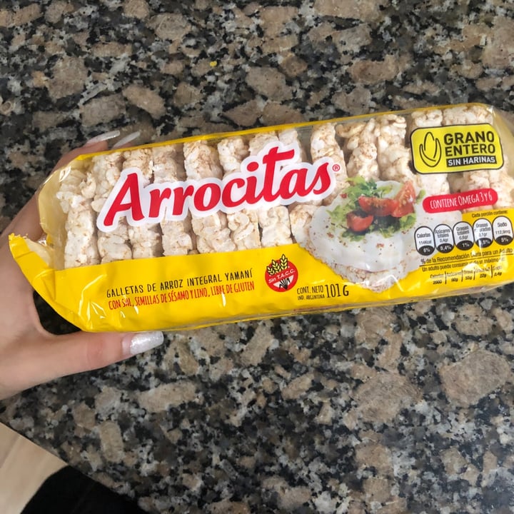 Arrocitas Galletas de Arroz Integral Yamani con Sal, Semillas de Sesamo y Lino Review | abillion