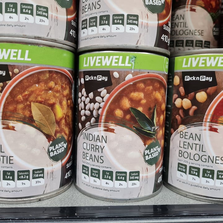 Live Well range Indian Curry Beans Review | abillion