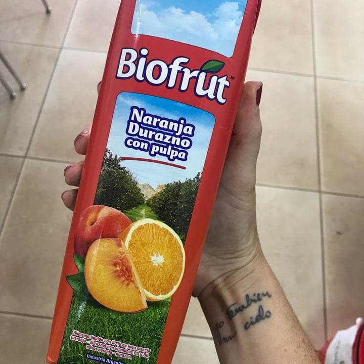 Biofrut Naranja Durazno con pulpa Review | abillion