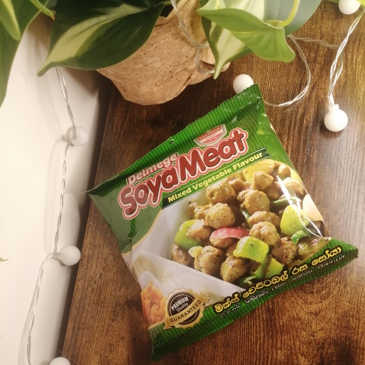Delmege Soya Meat Mixed Vegetables Flavour Review | abillion