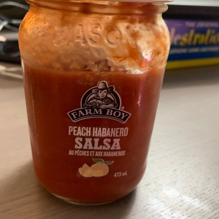 Farm Boy Peach habanero salsa Review | abillion