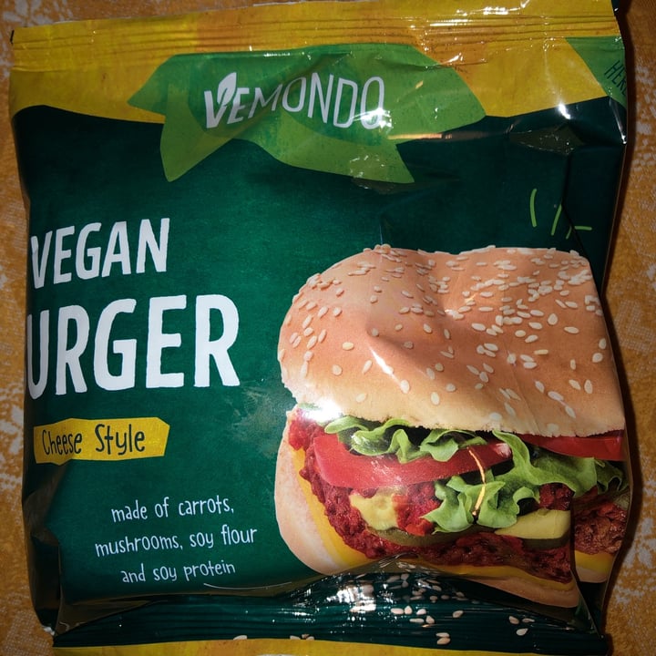 Vemondo Vegan Burger Cheese Style Review | abillion