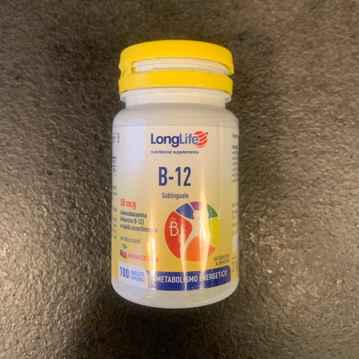 Longlife B-12 1000 mcg Review | abillion