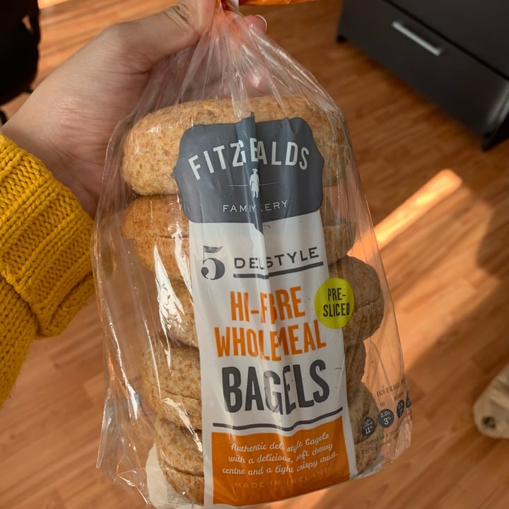 Fitzgerald’s High fibre wholemeal bagels Reviews | abillion