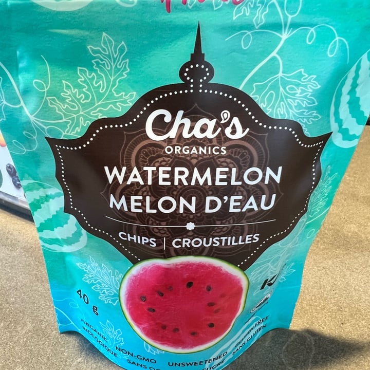 Cha's Organics Watermelon Chips Review | abillion