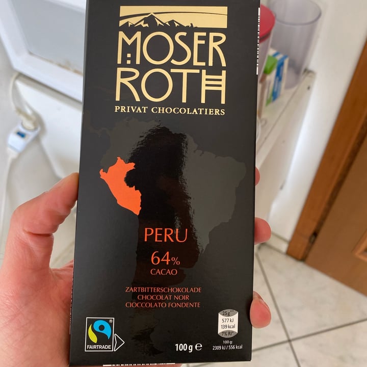 Moser Roth 64% dark chocolate Review | abillion