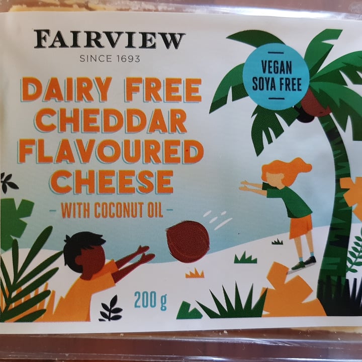 Fairview Dairy Free Cheddar Flavoured Cheese Review | abillion