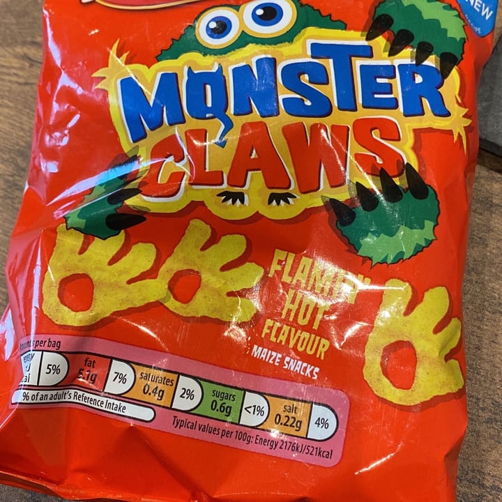 SnackRite Monster claw Flamin’ Hot Review | abillion