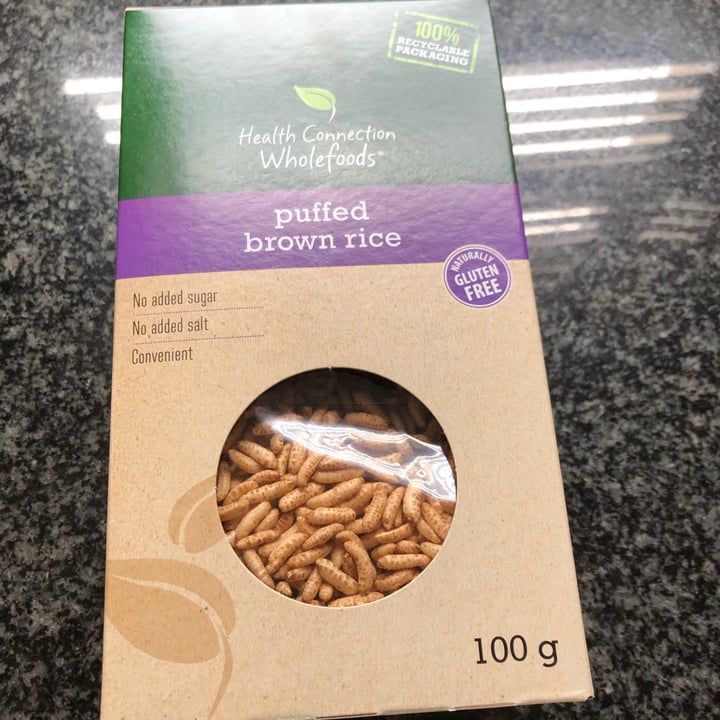 Health Connection Wholefoods Puffed brown rice Review | abillion