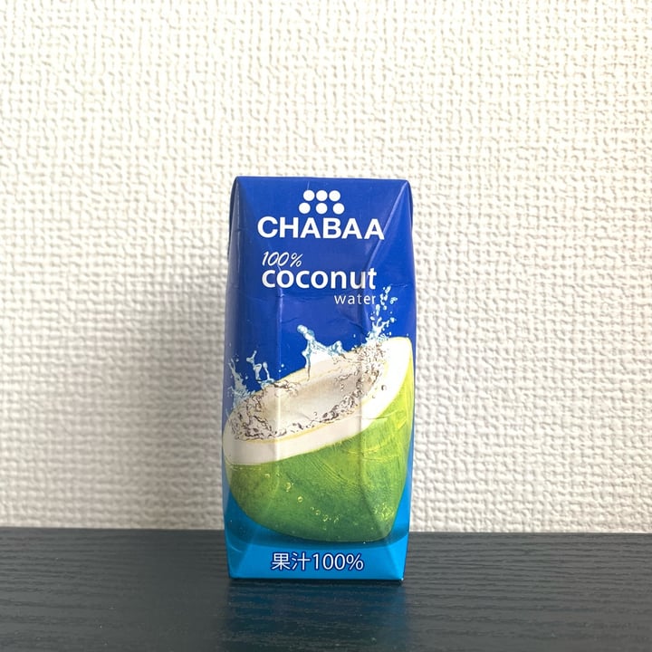 Chabaa 100% Coconut Water Review | abillion