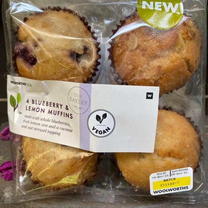 Woolworths Food Blueberry and lemon muffins Review | abillion