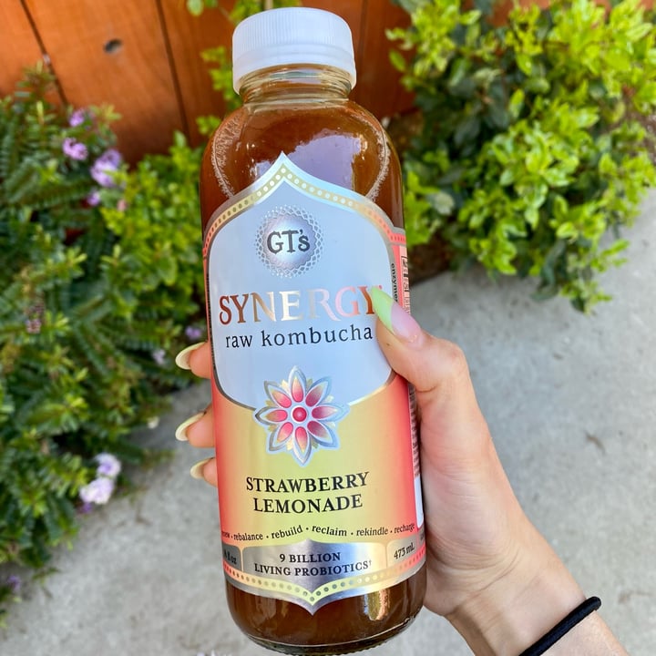 GT’s Living Foods Strawberry Lemonade Kombucha Review | abillion