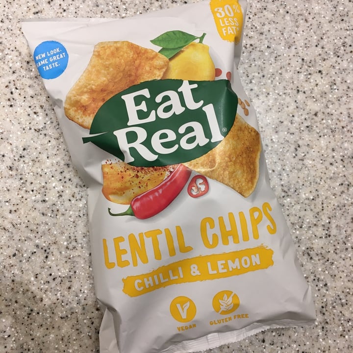 Eat Real Chilli and Lemon Lentil Chips Review | abillion