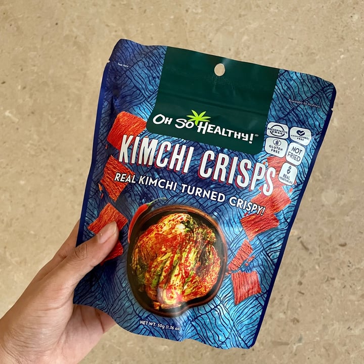 Oh So Healthy! Kimchi chips Review | abillion