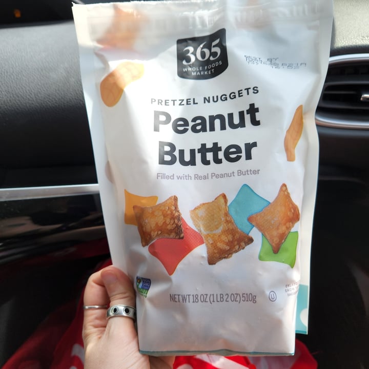 365 Whole Foods Market Pretzel Nuggets Peanut Butter Review | abillion