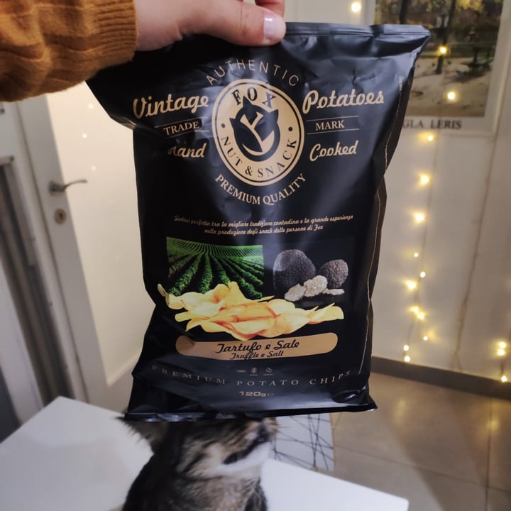 Fox Nut & Snack Patatine Tartufo e Sale Marino Review | abillion