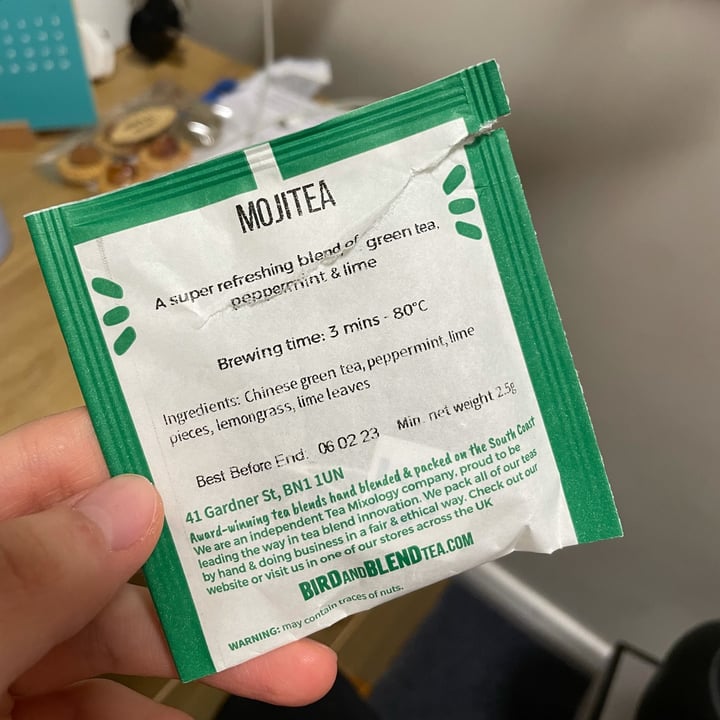 Bird and Blend Tea Co. Mojitea Review | abillion