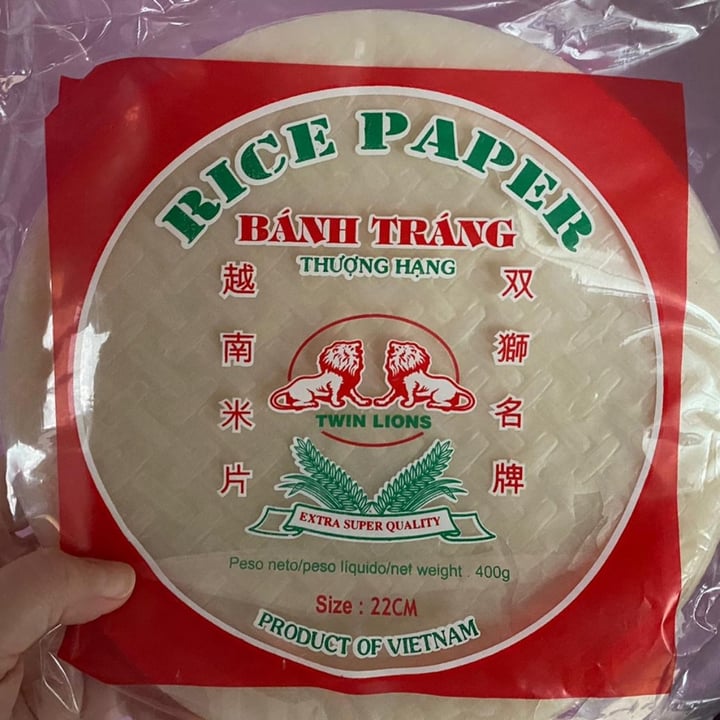 Twin lions Rice paper Review | abillion