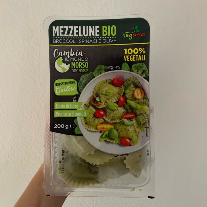 Vegamo Mezzelune broccoli spinaci e olive Review | abillion