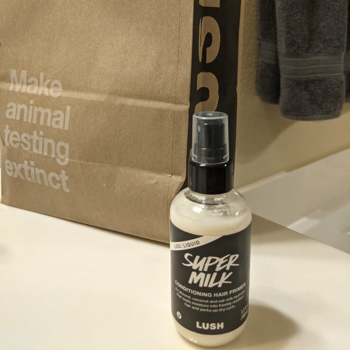LUSH Fresh Handmade Cosmetics Super milk Review | abillion