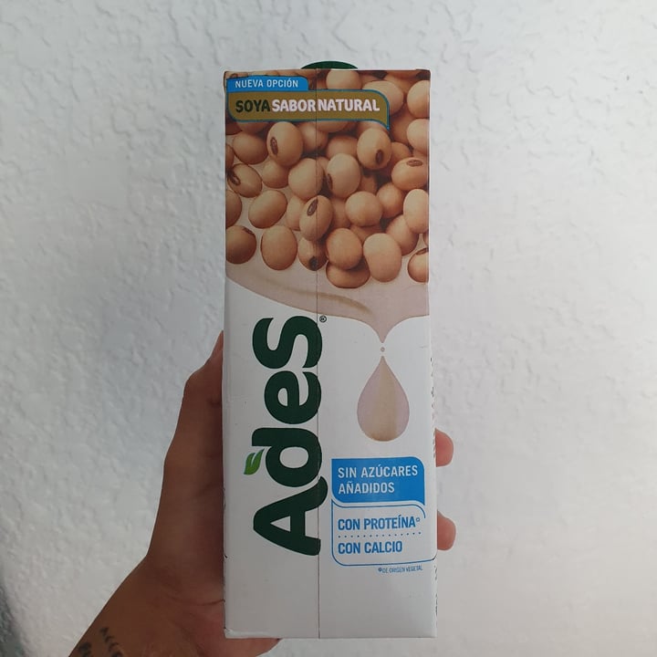 Ades Leche de Soya sabor Natural sin Azúcares Añadidos Review | abillion