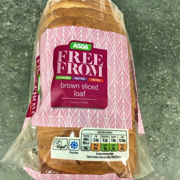 ASDA Free From Brown Sliced Loaf Review | abillion